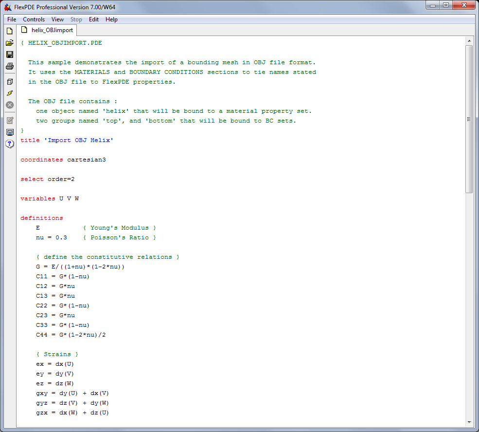 FlexPDE - Multiphysics Software for Partial Differential Equations