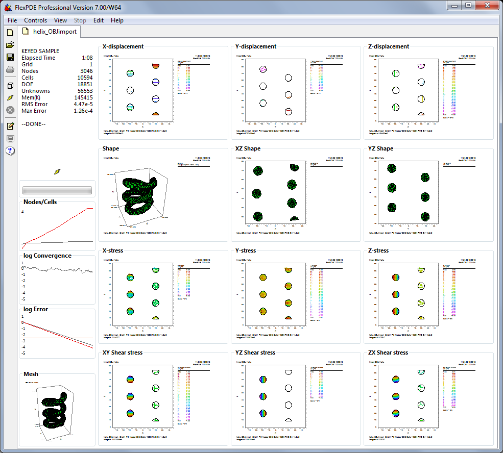 FlexPDE - Multiphysics Software for Partial Differential Equations