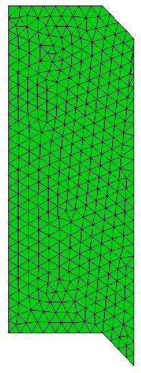 Arbitrary Lagrange/Eulerian Moving Mesh - FlexPDE